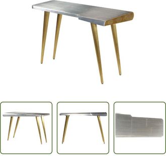 vidaXL Vintage Schreibtisch - Schreibtisch Vintage Flieger Flugzeug Stil 120x60x76 cm