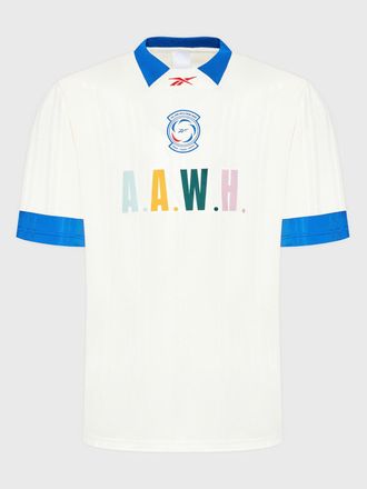 Reebok T-Shirt Classics Football HG1599 Beige Relaxed Fit