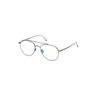Tom Ford unisex, Accessoires, Gris, Taille: 53 MM Aviator Optical Frame