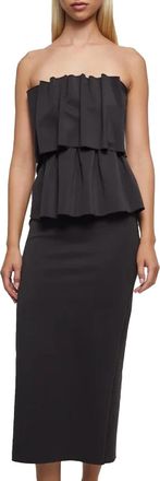 Dagmar House Of Dagmar Sculpted Midi Dress Size XS