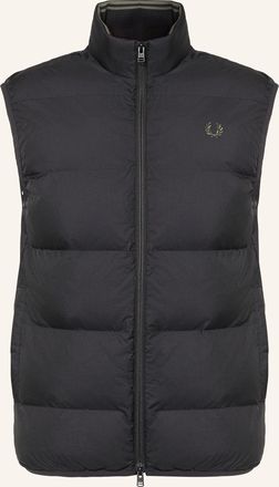 Fred Perry Steppweste schwarz
