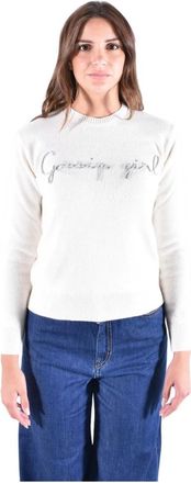MC2 Saint Barth Femme, Pulls, Blanc, Taille: 40 FR New Queen Crewneck