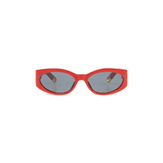 Jacquemus Sonnenbrille - - Accessories - Damen - Rot - ONE SIZE