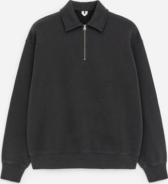 Arket Poloshirt Mit Kurzem Rei&szlig;verschluss -Blau