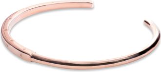 Pandora Signature I-D Armreif in Roségold mit 14 Karat rosévergoldete Metalllegierung Signature Collection, Größe 19cm, 589493C00-3