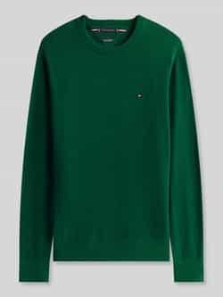 Tommy Hilfiger Regular Fit Pullover aus Baumwoll-Kaschmir-Mix