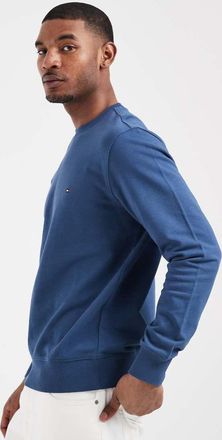 Tommy Hilfiger Essential - Sweatshirt in Blau mit Rundhalsausschnitt