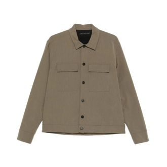 low brand Hemd mit langen &Auml;rmeln und Klappentaschen - - Shirts - Herren - Gr&uuml;n - L