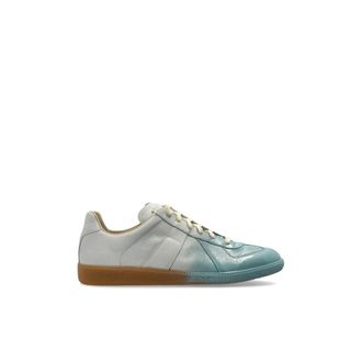 Maison Margiela Femme, Chaussures, Bleu, Taille: 38 1/2 EU Chaussures de sport en cuir