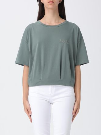 Liu Jo T-Shirt Femme couleur Vert Militaire