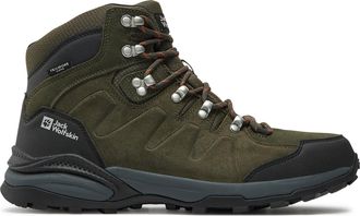 Jack Wolfskin Trekkingschuhe Jack Wolfskin Refugio Texapore Mid M 4049841 Khakifarben