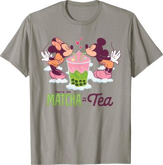 Disney Mickey & Minnie Valentine Youre the Matcha to My Tea T-Shirt