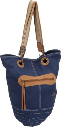 Tom Tailor Acc Aloha 10834 55, Damen Shopper, blau, (dunkelblau 55), 42x42x47