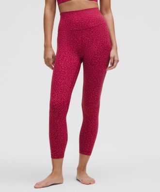 lululemon Legging Align taille haute pour Femmes - 64 cm - Rouge - Taille 10