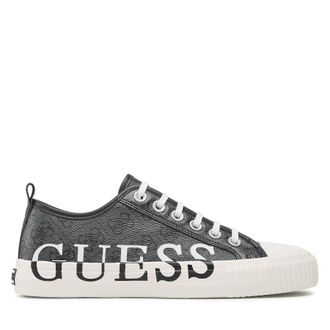 Guess Sneakers aus Stoff Guess New Winners Low FM6NWL ELL12 Grau