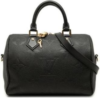 Louis Vuitton Pre-owned Speedy Bandouliere 25 - Femme - Pre-owned - Noir - Taille: ONE Size