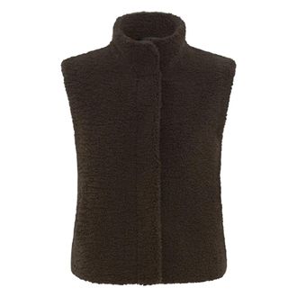 Fuchs Schmitt Webpelzweste - - Jackets - Damen - Braun - S