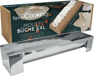 ScrapCooking 1936 Backform f&uuml;r Weihnachtskuchen aus Edelstahl XXL