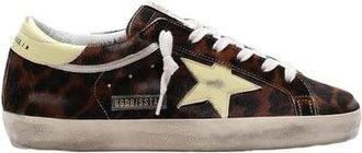 Golden Goose Baskets basses SUPER-STAR CLASSIC WITH LIST en cuir