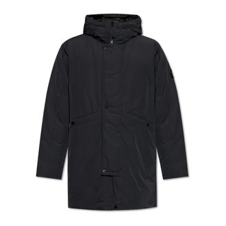 Stone Island Homme, Vestes, Noir, Taille: L Veste en micro twill