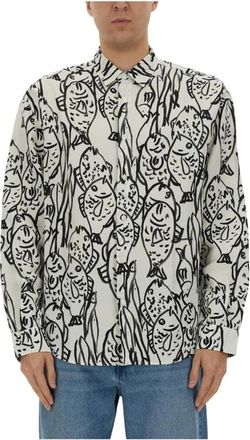 Jacquemus Homme, Chemises, Multicolore, Taille: L Simon Shirt