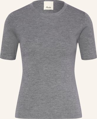 Allude Allude Strickshirt grau