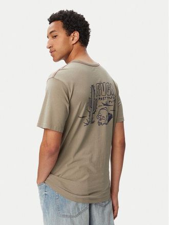 Rvca T-Shirt Deth Valley 23A351532 Gr&uuml;n Regular Fit