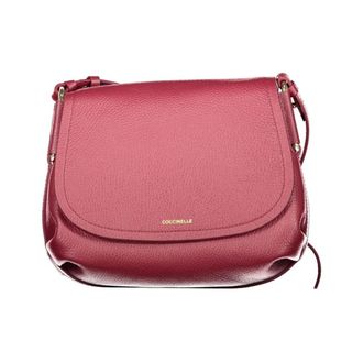 Coccinelle Lila Leder Damen Handtasche - - Bags - Damen - Rot - ONE SIZE