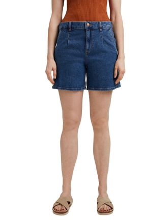 Esprit Damen Jeans-Shorts 031ee1c306, 902/Blue Medium Wash, 27