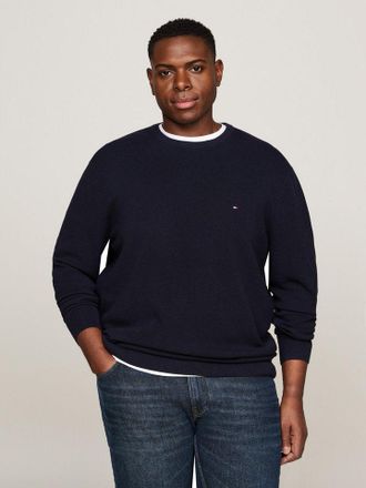 Tommy Hilfiger Big & Tall Rundhalspullover BT-ESSENTIAL STRUCTURE CREW NECK Gro&szlig;e Gr&ouml;&szlig;en