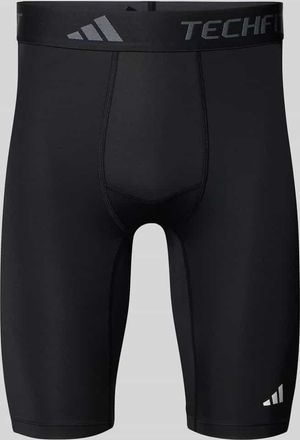 adidas Slim Fit Shorts mit Logo-Print Modell Base