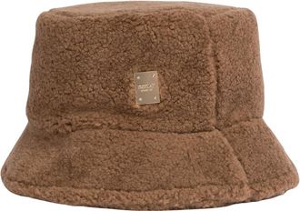 Replay Damen Bucket Hut aus Teddy-Fell, Aztec 0203 (Braun), S/M