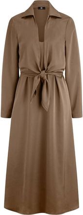 Riani Damen Kleid mit Bindeg&uuml;rtel