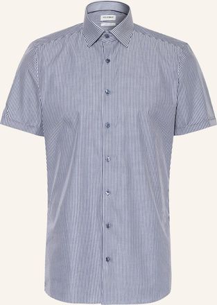 Olymp Kurzarm-Hemd Level Five Body Fit blau
