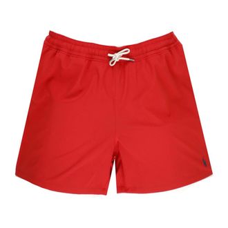 Ralph Lauren Homme, Maillots de bain, Rouge, Taille: S Traveler Swim Short