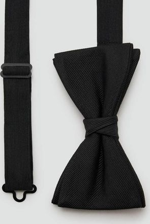 Mango Naud papillon classique micro-structure noir - Homme - Taille unique - MANGO MAN