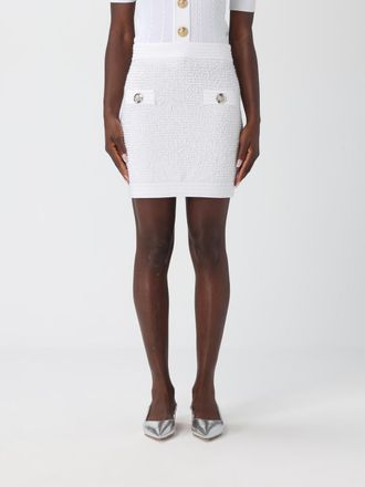 Balmain Jupe BALMAIN Femme couleur Blanc