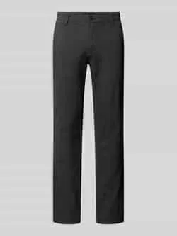 Jack & Jones Slim Fit Stoffhose mit Knopf- und Rei&szlig;verschluss Modell MARCO