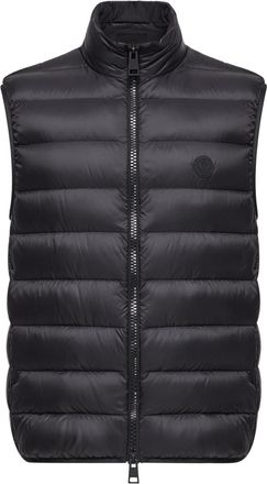 Moncler Moncler Deneb Down Gilet, Men, Black, Size: 1