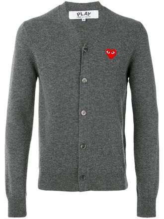Comme Des Garçons lightweight cardigan - Gris