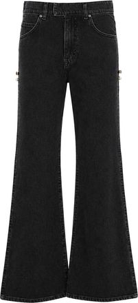 Pinko Straight Leg Jeans - Schwarz