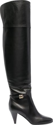 Dolce & Gabbana Stiefel - Boots Black - Gr. 35,5 (EU) - in Schwarz - f&uuml;r Damen