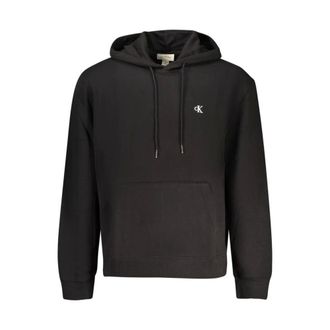 Calvin Klein Homme, Sweatshirts et sweats &agrave; capuche, Noir, Taille: L Classic Cotton Crew Neck Sweater