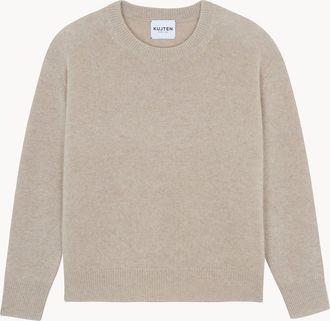 Kujten Pull col rond lin cachemire, 2 fils - Pull Hanna Lin