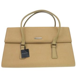 Burberry Sac &agrave; main en plastique Pre-owned - Femme - Pre-owned - Beige - Taille: ONE Size