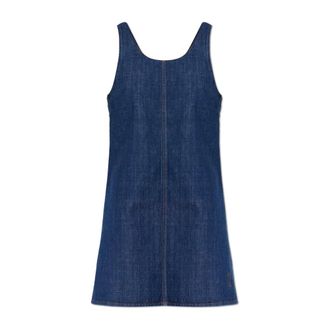 Ami Robe en jean - Femme - Robes - Bleu - Taille: 40 FR