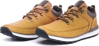 Kappa Herren Logo MONSI Sneaker, Yellow TAN-Brown Oak, 40 EU