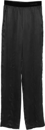 Tom Ford Pantalon &agrave; rayures avec logo Tom Ford
