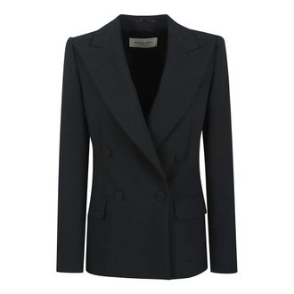 Dries Van Noten Femme, Vestes, Noir, Taille: 36 FR Blazer crois&eacute;