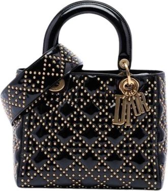 Dior Sac Lady Pre-owned - Femme - Pre-owned - Noir - Taille: ONE Size